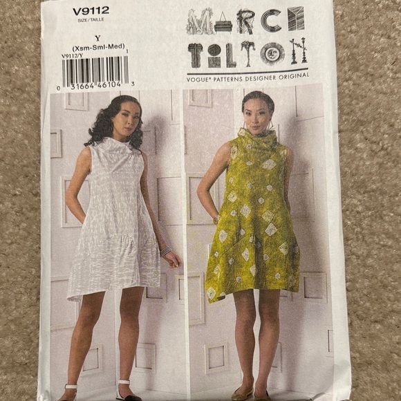 Vogue | Dresses | Vogue Womens Marcy Tilton Dress Pattern | Poshmark